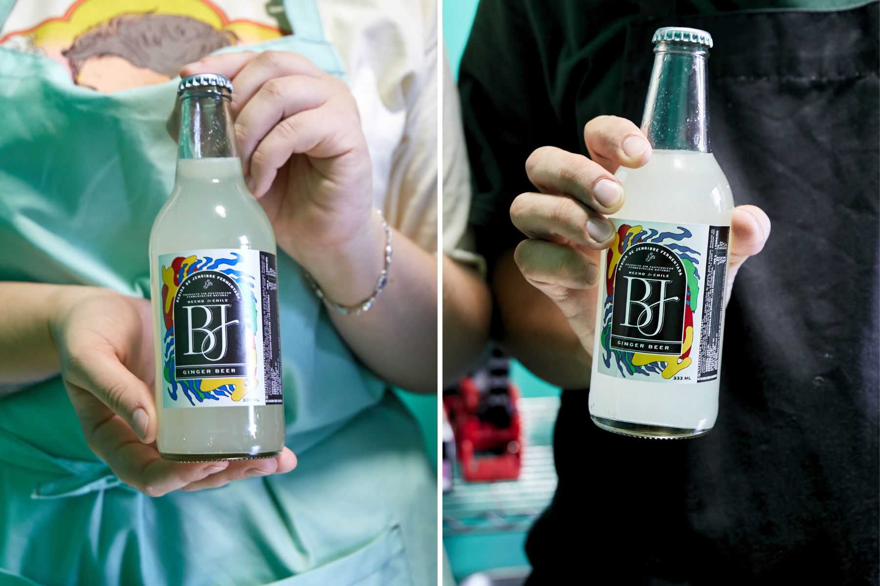 BJ Ginger Beer, una refrescante y natural bebida de jengibre fermentada