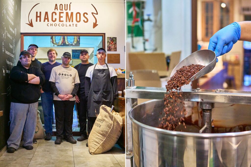 Óbolo, el primer chocolate «del grano a la barra» de Chile ...